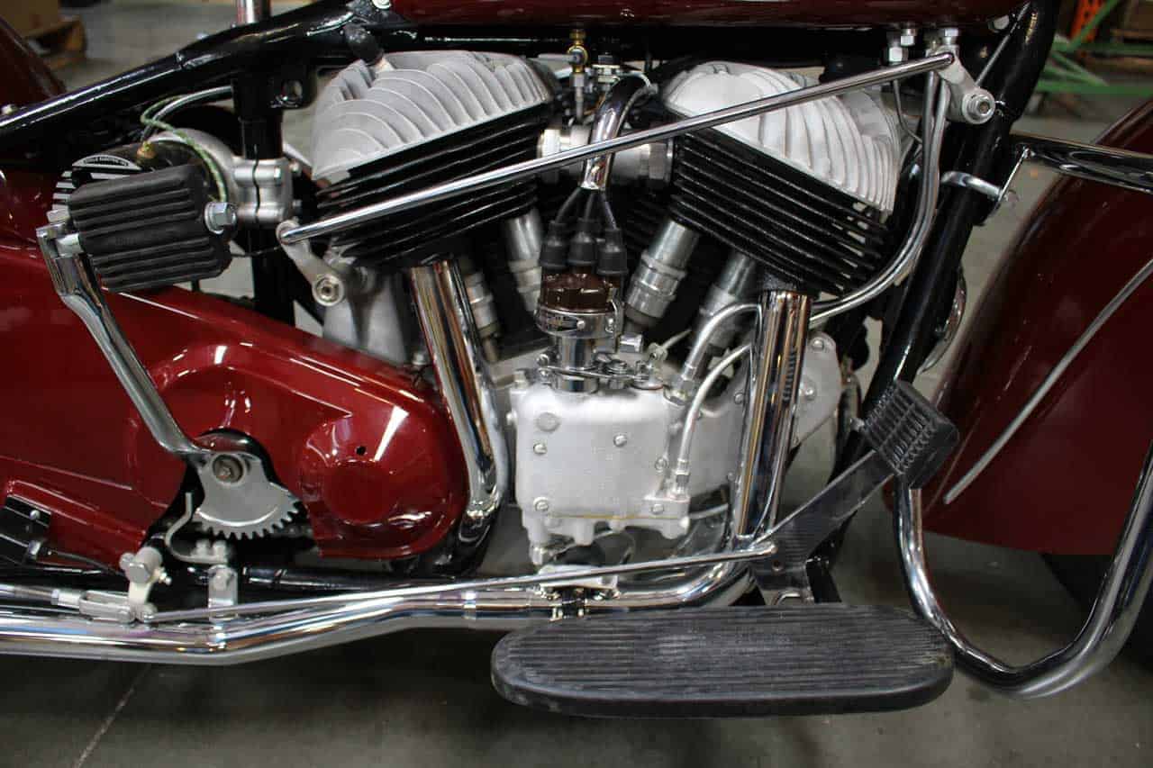 Indian Chief Dual Exhaust System Chrome Plated - Kurly's Starklite Cycle