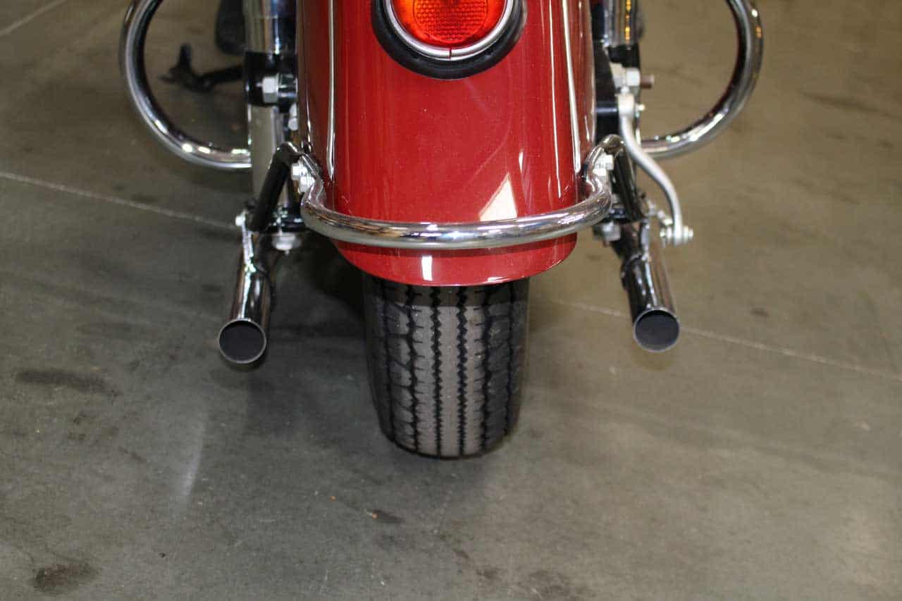 Indian Chief Dual Exhaust System Chrome Plated - Kurly's Starklite Cycle
